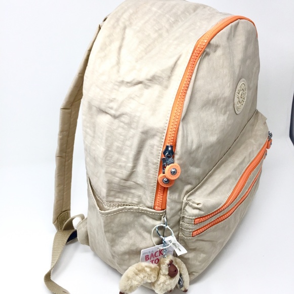 Kipling | Bags | Kipling Bouree Backpack Khaki Earth | Poshmark